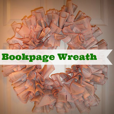 Creative Outpour: DIY Book Page Wreath by Brian Carreno