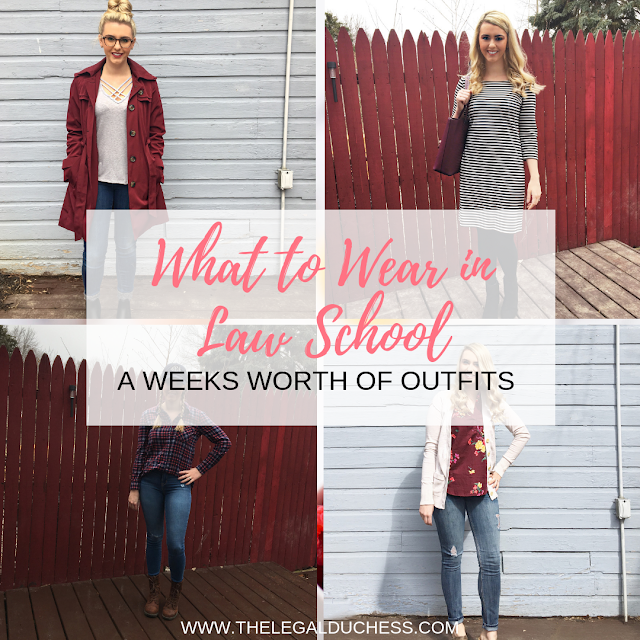 What to Wear in Law School: A Week's Worth of Outfits - The Legal Duchess