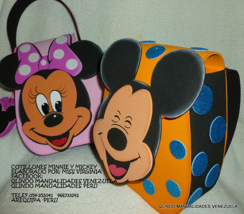 MOLDES CARTERITA DE MINNIE MOUSE