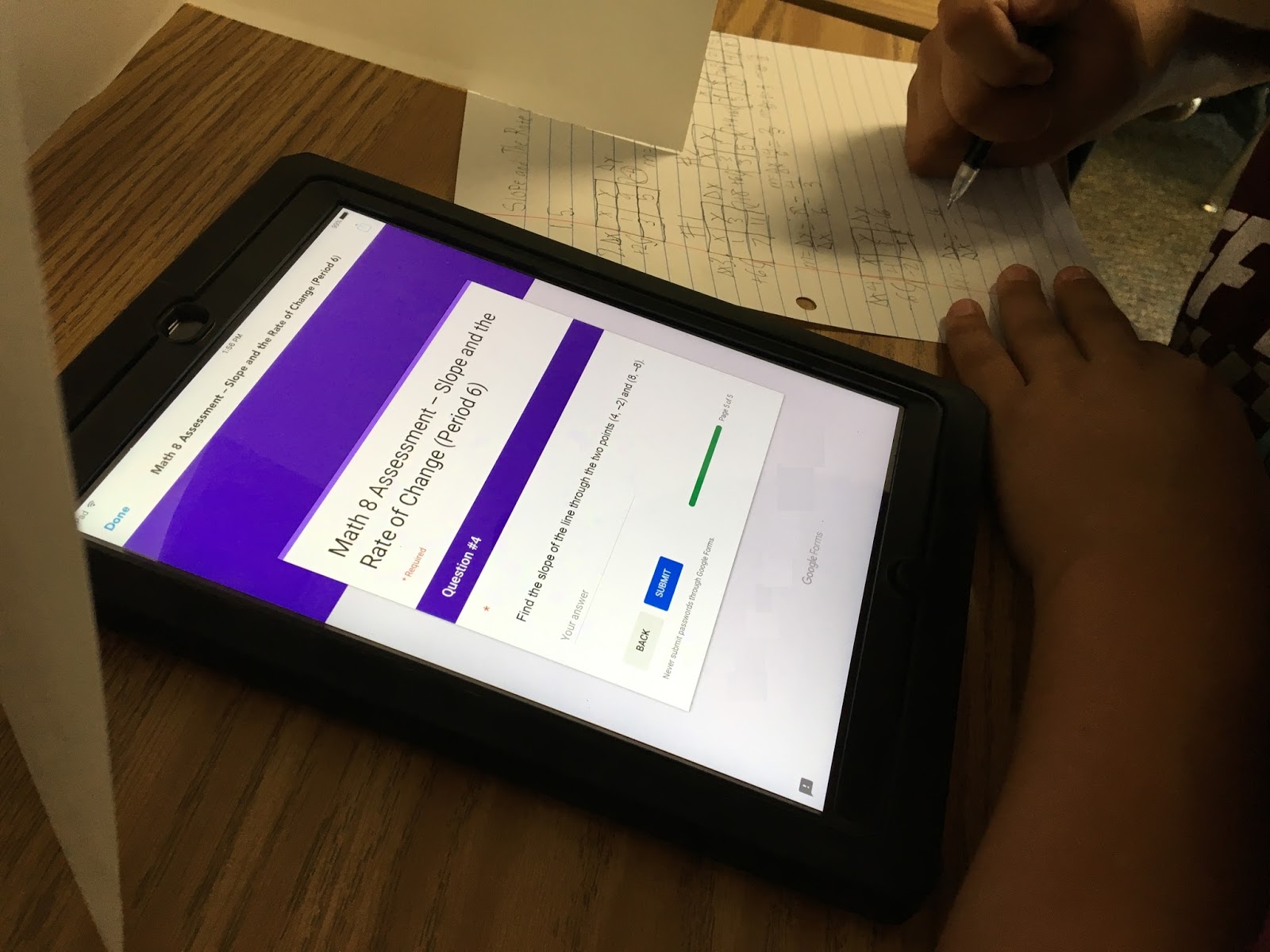 Rockstar Math Teacher ★: My Google Forms Formative Assessment on Slope