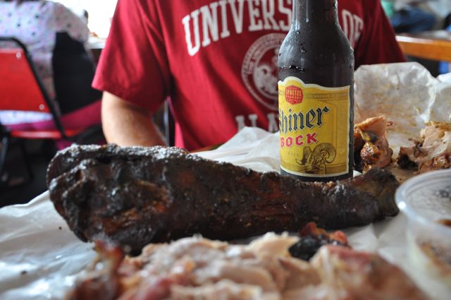 Man Up: Tales of Texas BBQ™: Turkey leg at Lockhart Smokehouse (Dallas, TX)