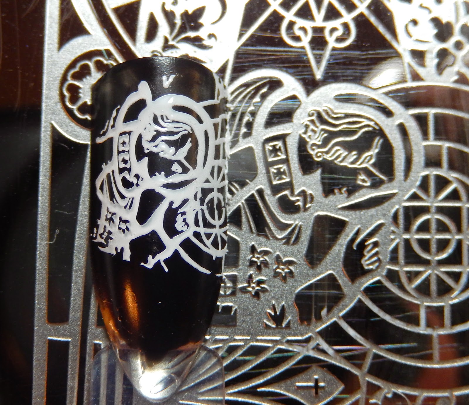 Lacquer or Leave Her!: Tutorial: Shrinking stamping images
