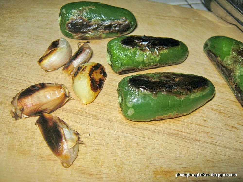 Phong Hong Bakes and Cooks!: Salsa Roja Asada