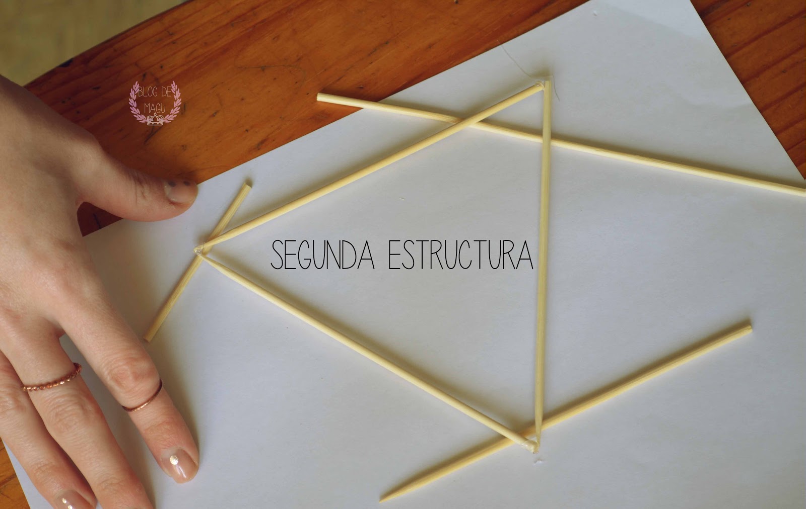 Blog de Magu ♚: ♔ DIY - Estructuras geometricas para decorar / fridiy