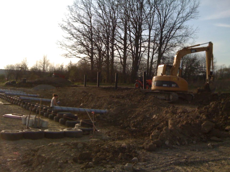 The Freeville Earthship: Cooling Tubes