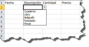 Expertos en Excel - Personal Consulting S.A.: Crear listas de datos ...