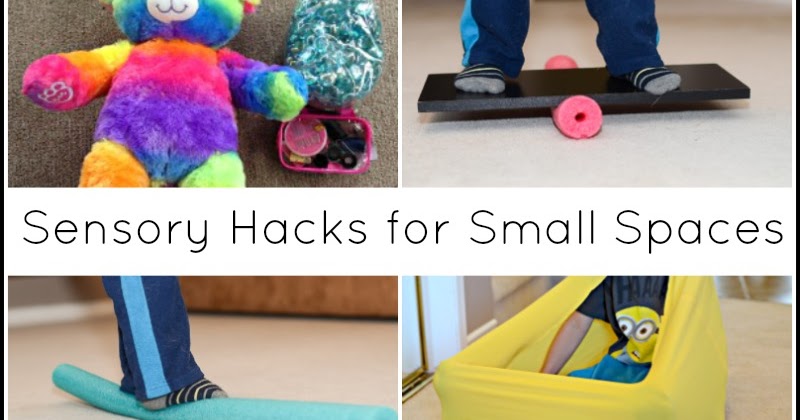 Sensory Hacks for Small Spaces | And Next Comes L - Hyperlexia Resources