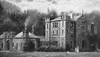 Tour Scotland: Old Photograph Stobs Castle Scotland