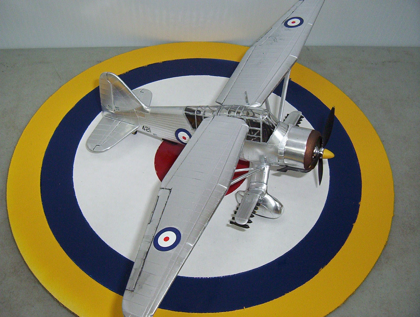 Scale Model Hobby: WESTLAND LYSANDER II No.421, Squadron 112 (AC) RCAF