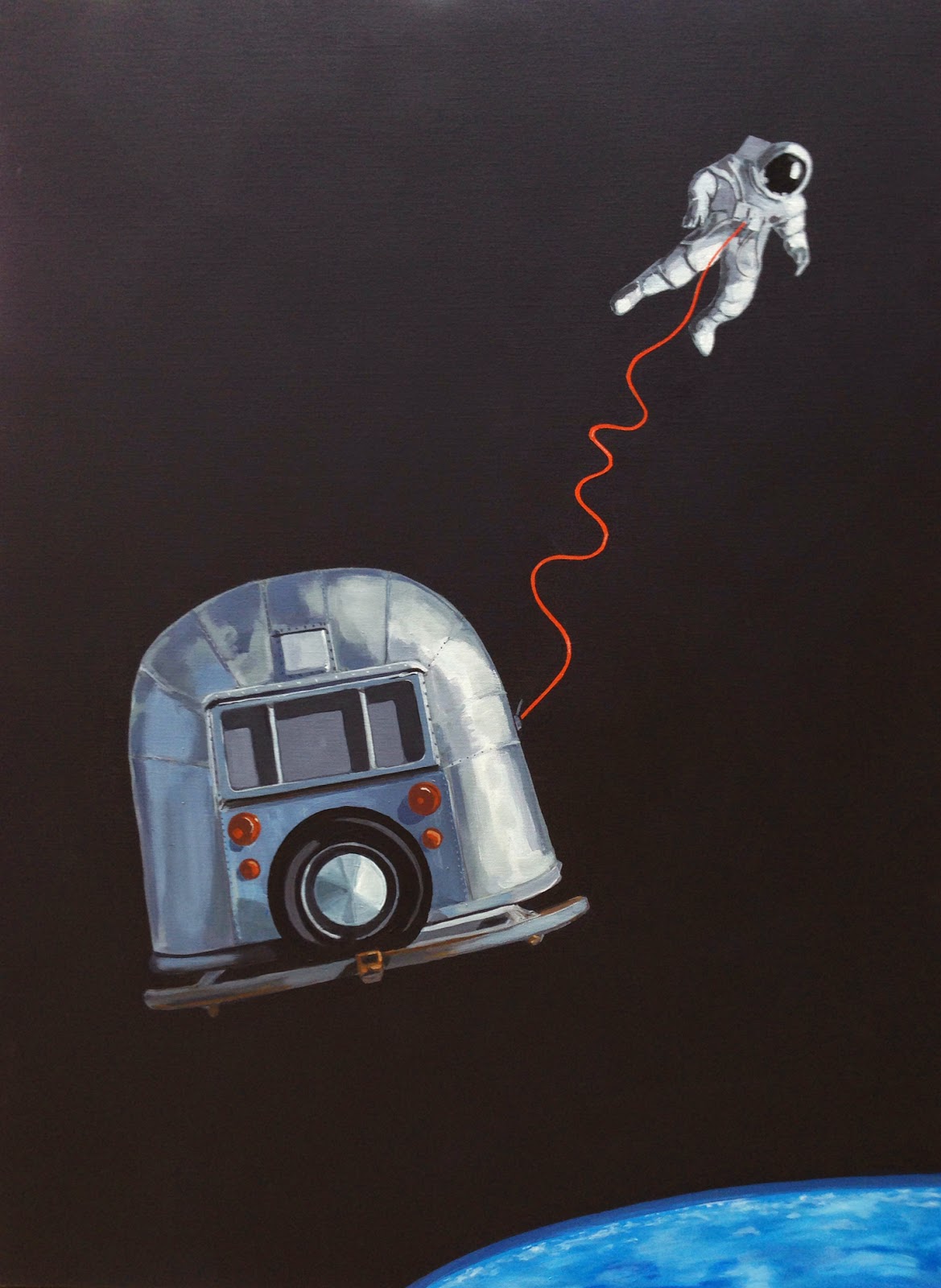 Jeff Bess Art: I NEED SOME SPACE (SOLD)