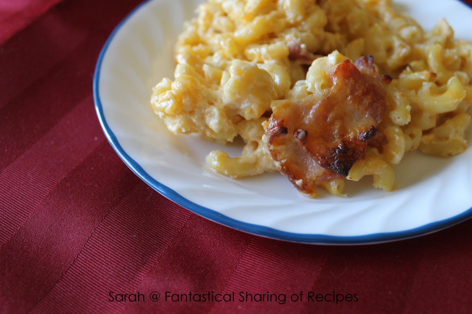 Fantastical Sharing of Recipes: 3-Cheese and Bacon Macaroni