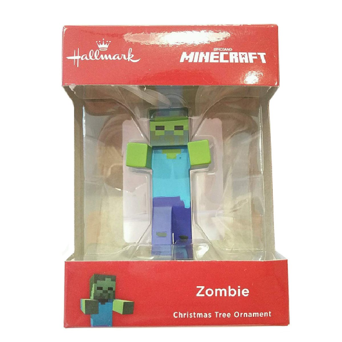 Minecraft Zombie Christmas Ornament 2018 Figure | Minecraft Merch
