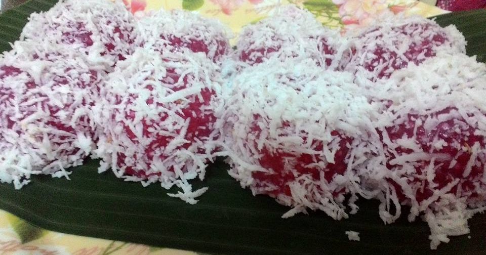 Resepi Kuih Sagu Merah Mudah Simple Sukatan Cawan