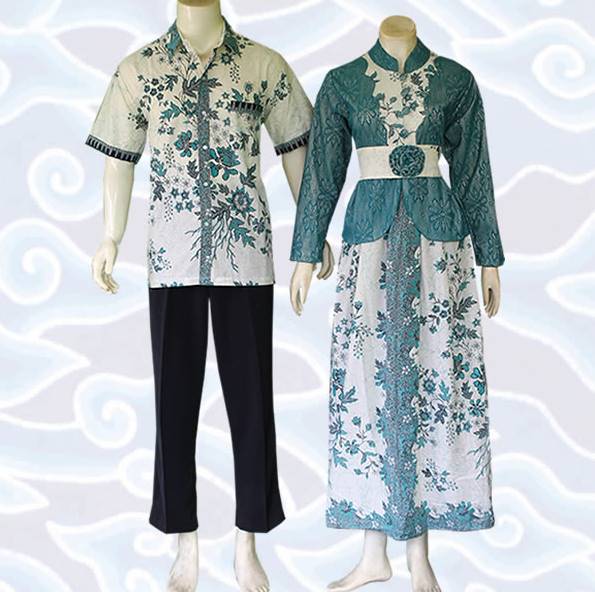 10 Model Baju Batik Sarimbit Modern Terbaru 2020