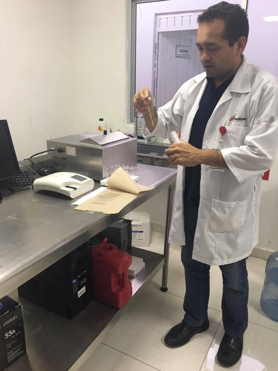 ¡Información para un laboratorista!: VISITA A UN LABORATORIO