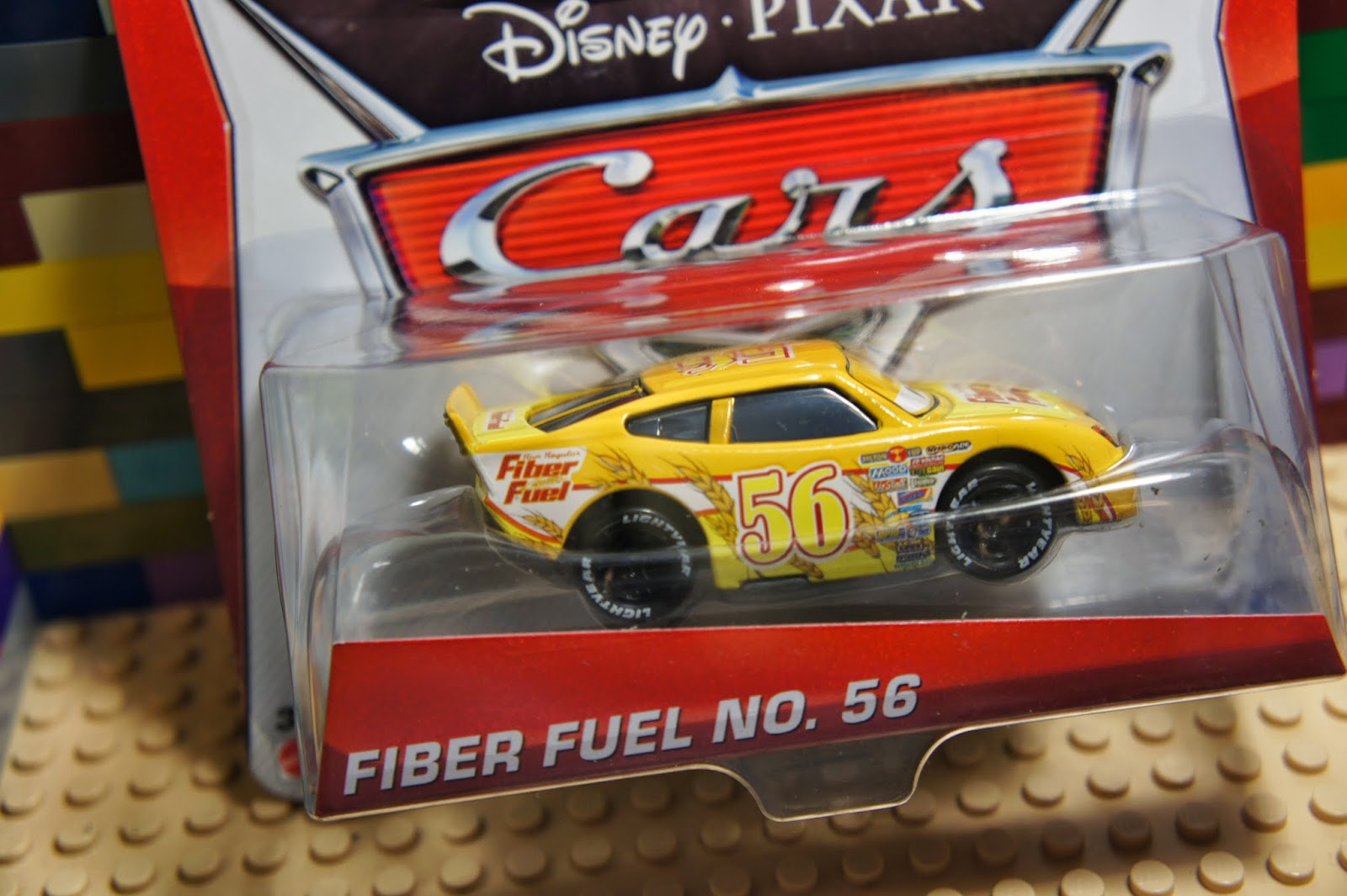Disney Pixar Cars FIBER FUEL No. 56 Diecast Vehicle Piston Cup #13/10 ...