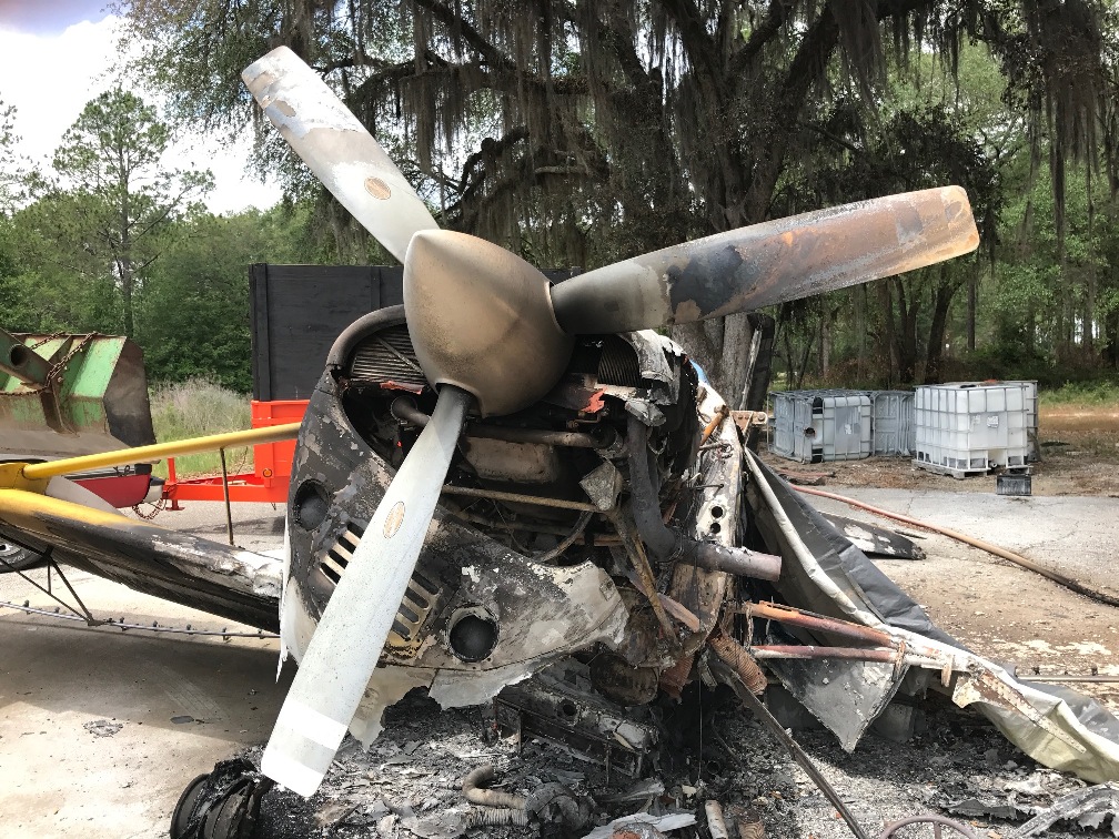 Kathryn's Report: Cessna A188B, N4845R: Aircraft caught fire while ...