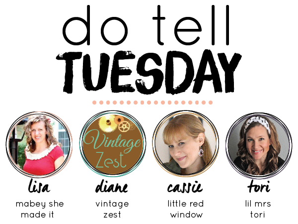 5 DIY Furniture Makeovers + Do Tell Tuesday • Mabey She Made It