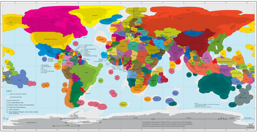 Water World: Exclusive Economic Zones