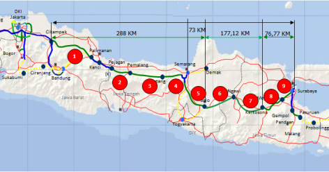 Jalan Tol Trans Jawa - Biaya dan Tarif