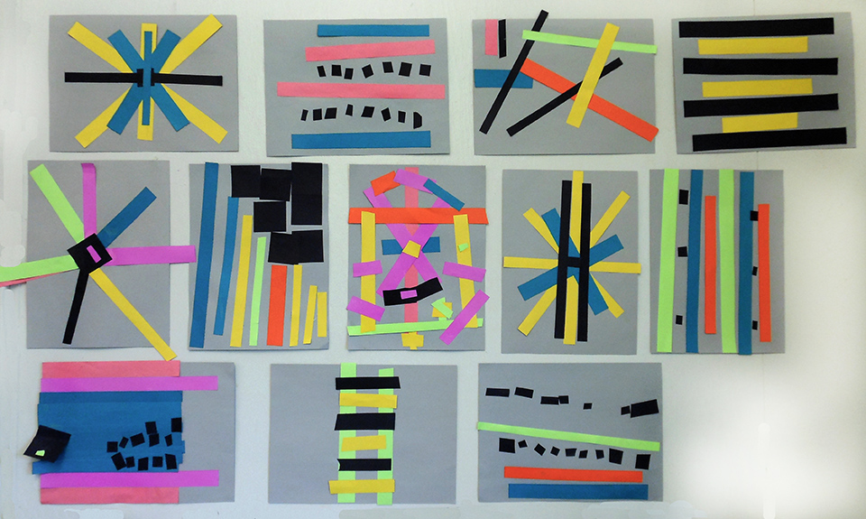 bitz n' bytz ......: Kaseberg Art Residency: Exploring Color and Line