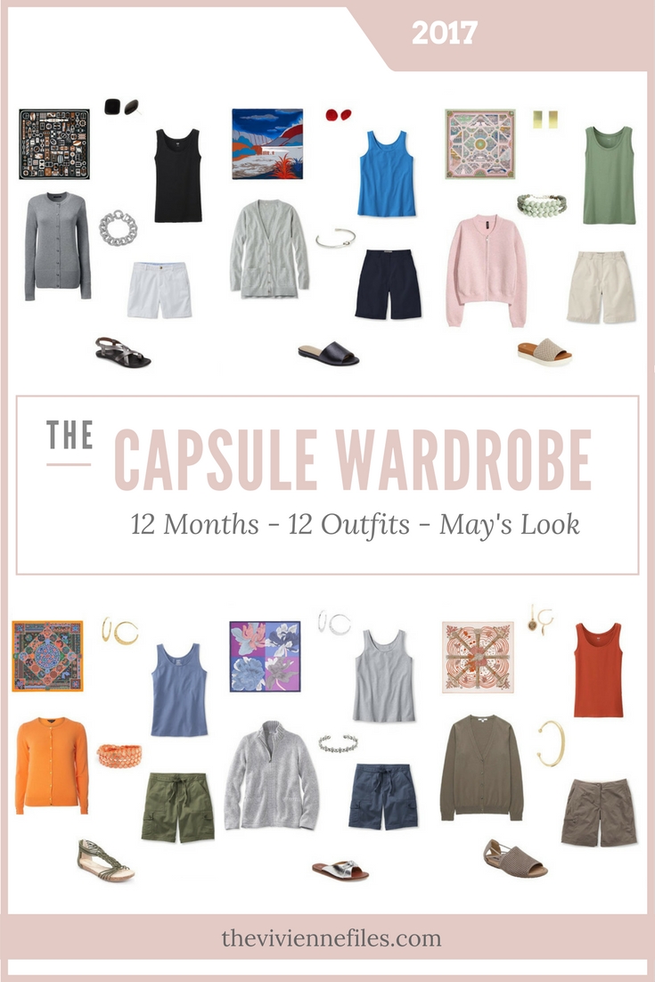 Build a Capsule Wardrobe in 12 Months, 12 Outfits - May 2017 | The ...