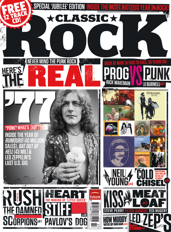 A nova edição da Classic Rock Magazine