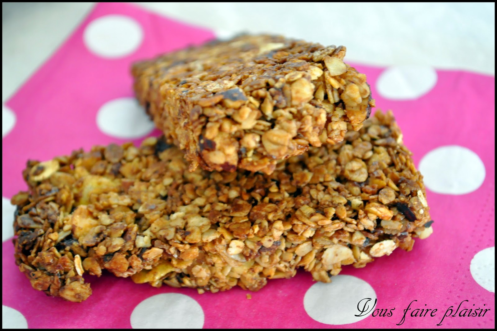 Barres de Céréales Maison