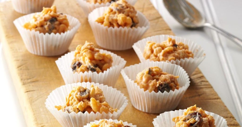 Butterscotch-Rum Raisin Treats - Healthy Snacks Food