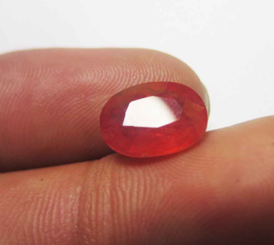 Paparacha Sapphire - IBP 086 - KEDAI GEMSTONE