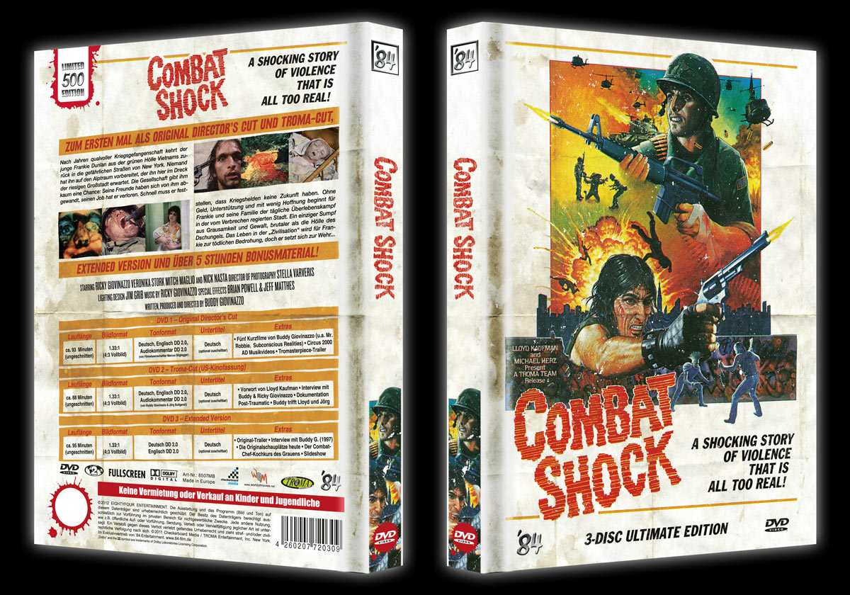Retrogott Games: Combat Shock - 3-Disc Ultimate Edition