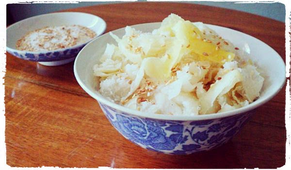 Intoxicating Yam Dessert, Thai Style ~ AnnaVanilla