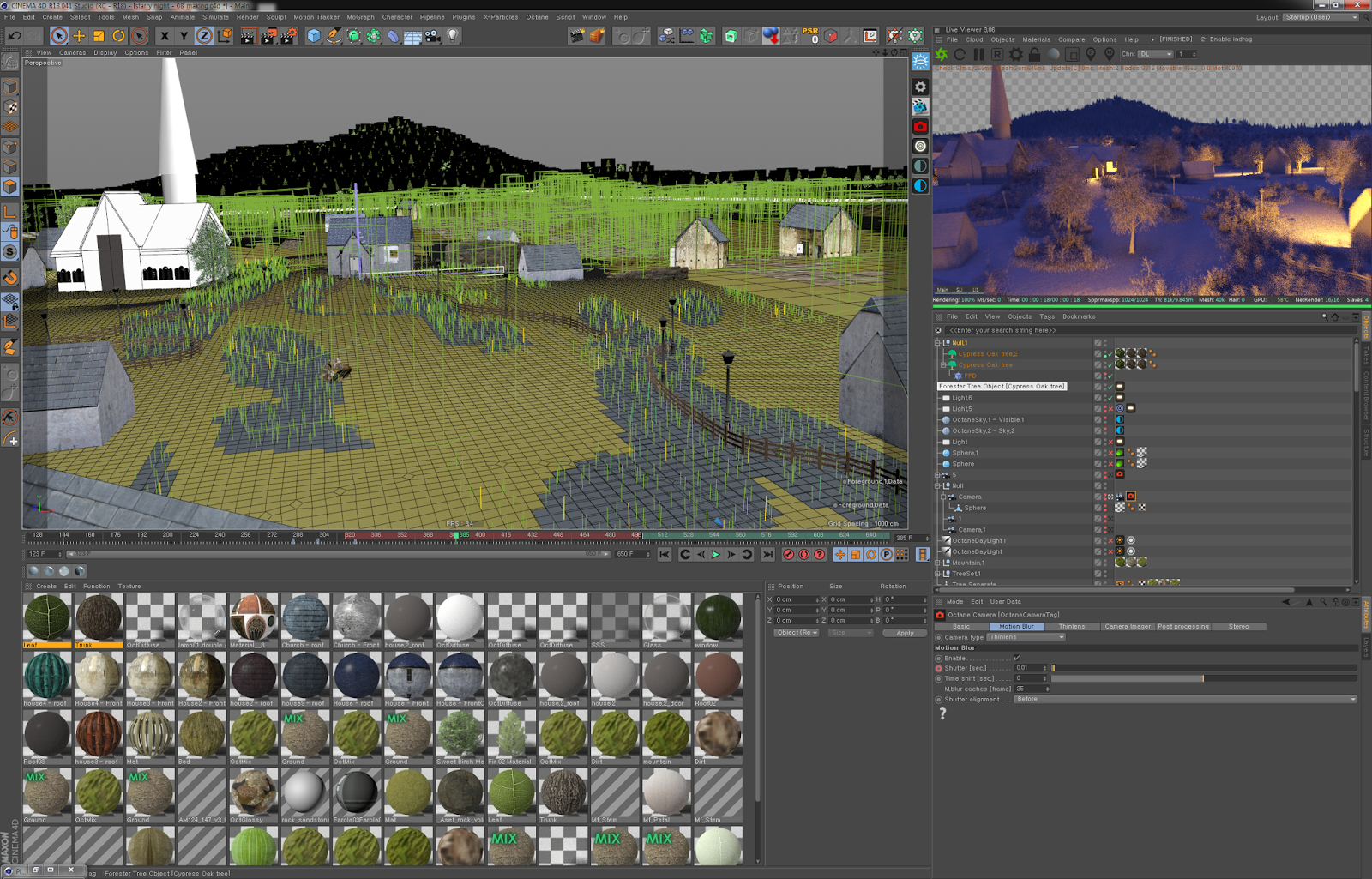 CG Artist turns Van Gogh paintings to the awesome 3D work | Computer ...