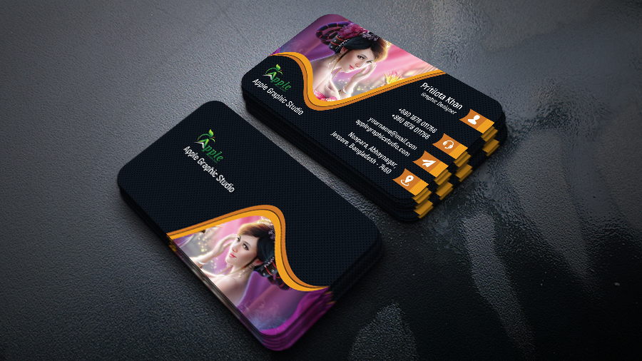 Design Photography Business Card Photoshop Tutorial Apple Graphic