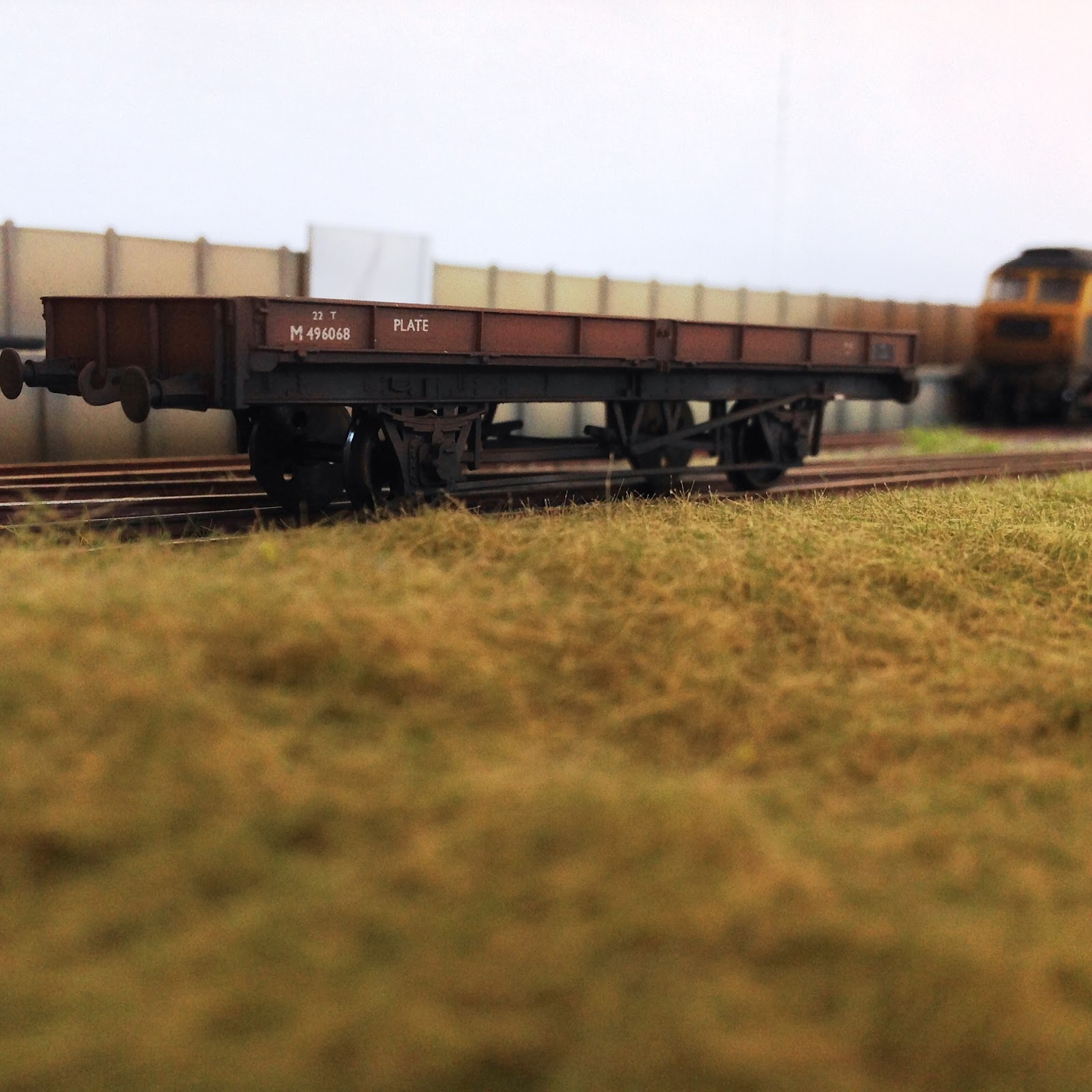 Choppers Railway: Watergate Halt: BR 22t plate wagon