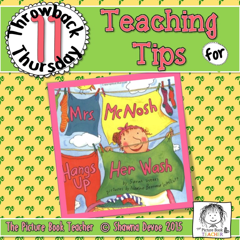 Throwback Thursday - Mrs. McNosh Hangs Up Her Wash | The Picture Book ...