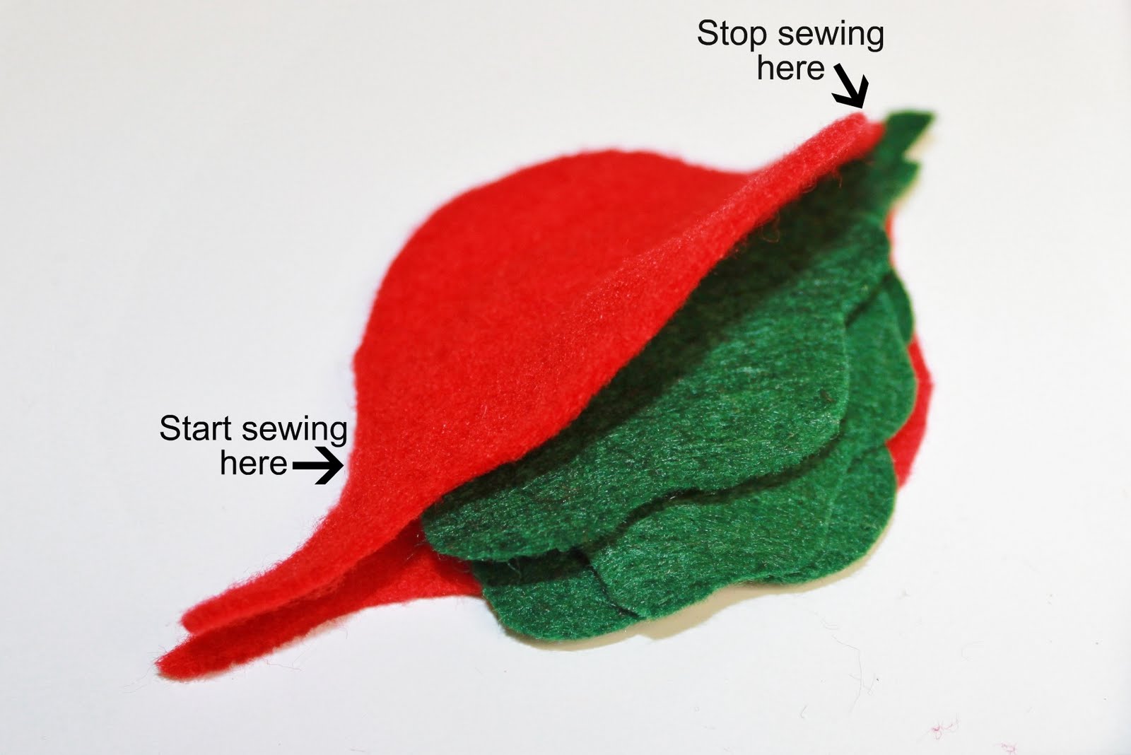 While Wearing Heels: I Heart Fake Food - Felt Radish Tutorial