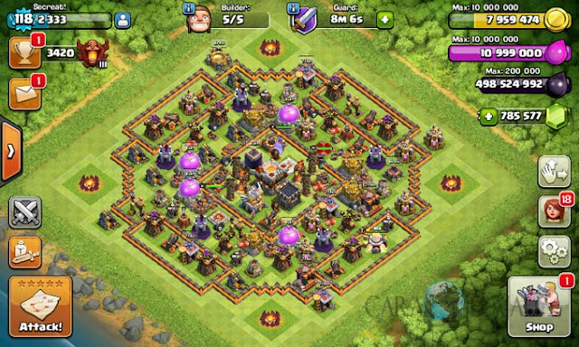 Base COC Terkuat Untuk TH 1-11