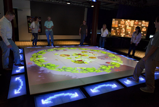 Designing Pluto's Playground: Touchbiance Interactive Floors