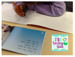 Literacy Loving Gals: Busy Week with Lots of Literacy Activities & Some ...