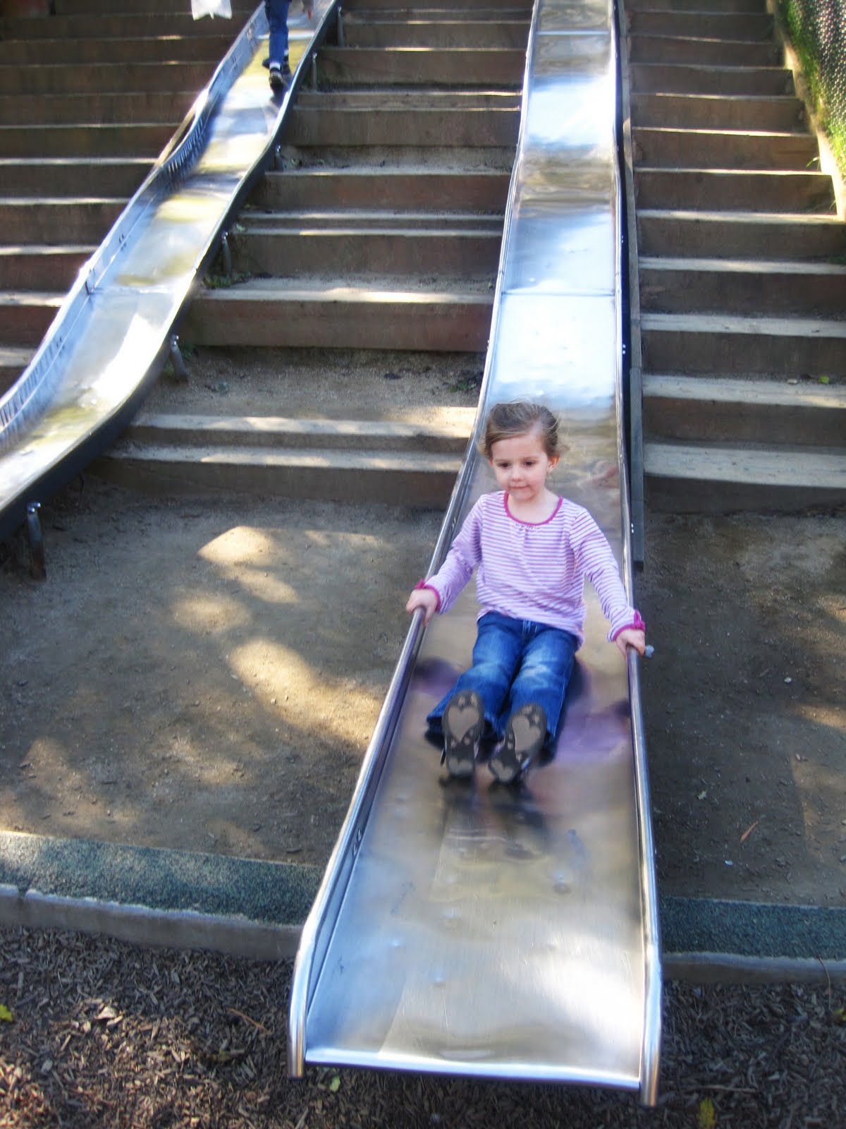 around the globe: big slides @ Oceanview Park!!