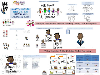Twin Speech, Language & Literacy LLC: Martin Luther King Jr. Speech ...