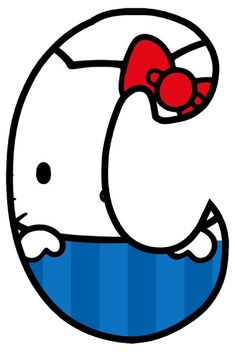 Abecedario de Hello Kitty. Hello Kitty Alphabet. - Oh my Alfabetos!