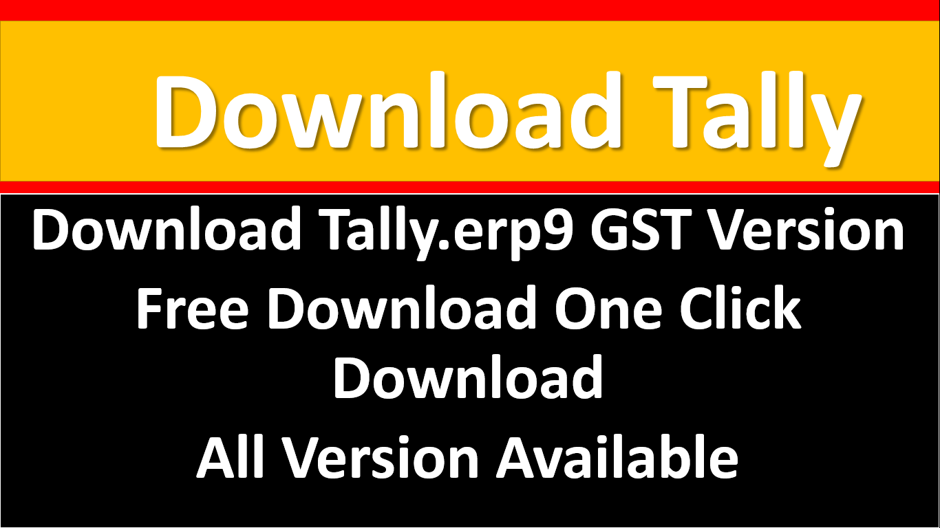 Tally Software Download for free full version 2019 | Download tally gst ...