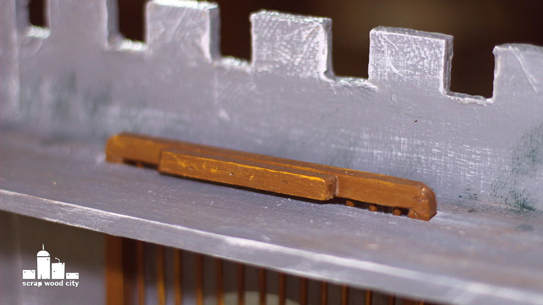 scrap wood city: How to make a wooden toy castle