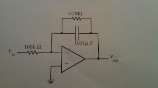 Engineering 44 cwliu: First-Order OP AMP Circuit(Integrator)