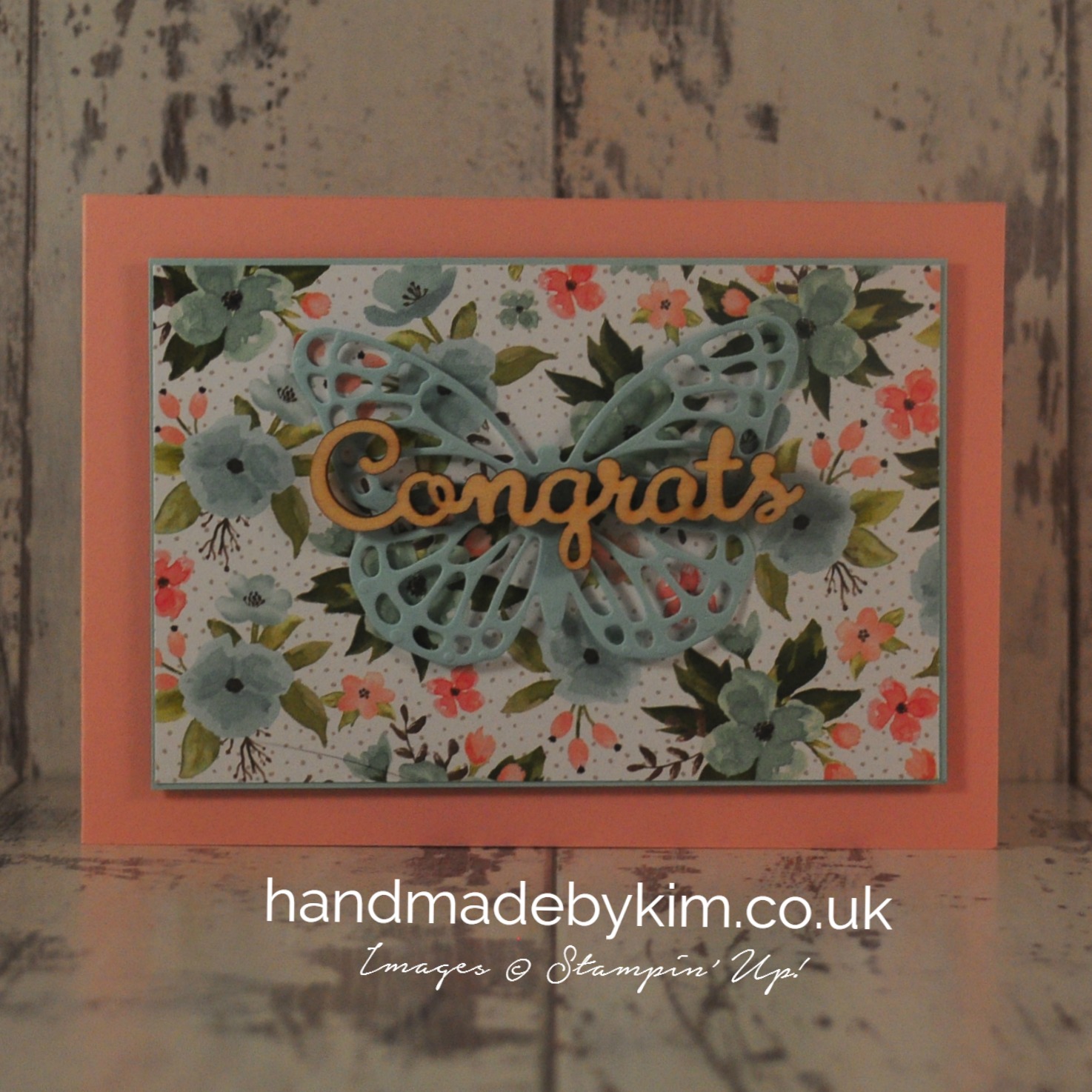 Goodbye Birthday Bouquet DSP | Kim Price Stampin' Up! Demonstrator UK
