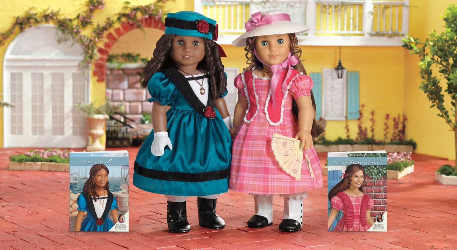 American Girl Welcomes Cecile and Marie-Grace! {press release} | Amy Clary