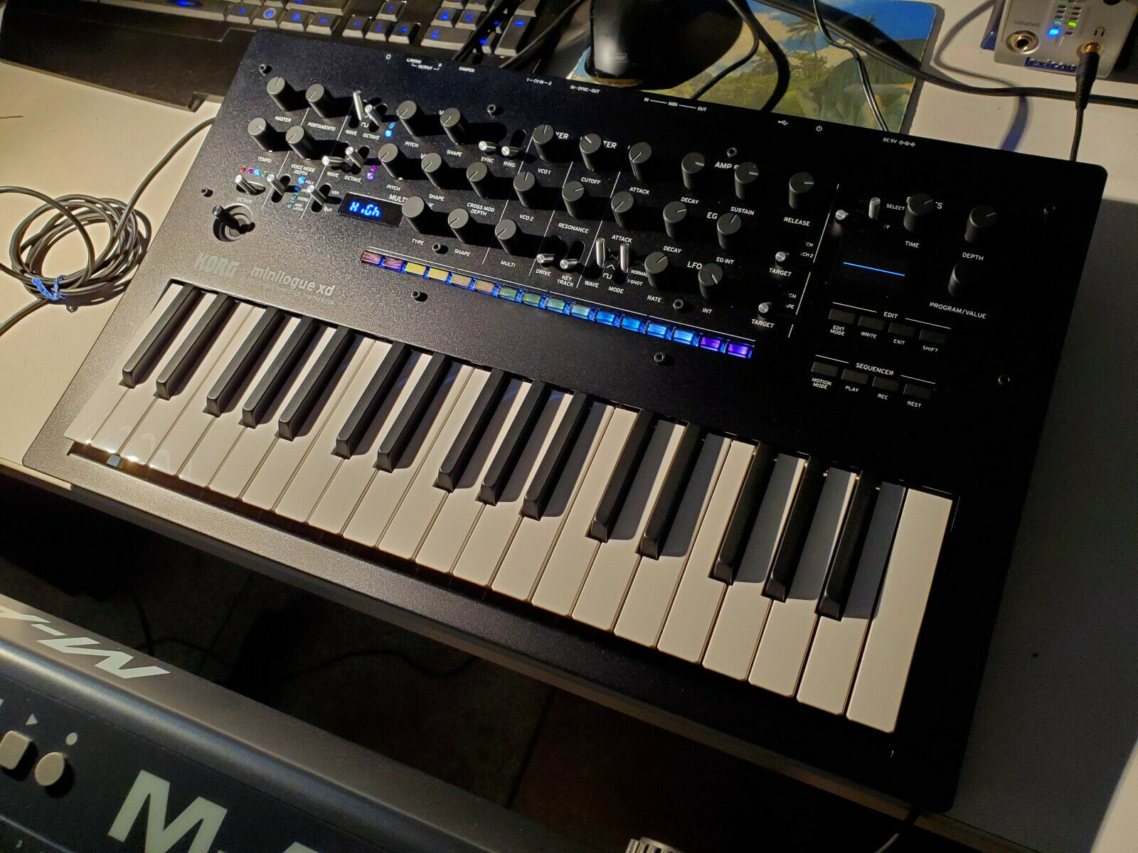 MATRIXSYNTH: Custom Korg Minilogue XD Hybrid Analog Digital Synthesizer