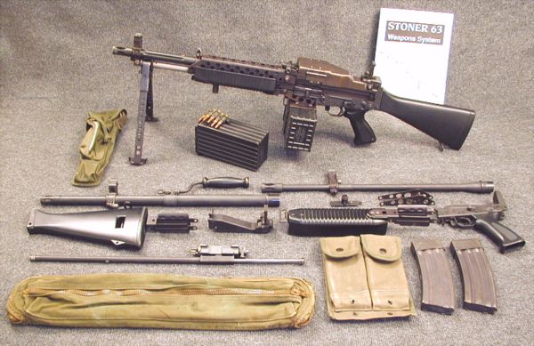 welcome to the world of weapons: Stoner 63